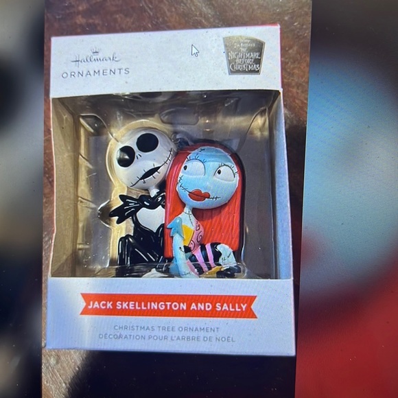 Hallmark | Holiday | Holiday Hallmark Ornament Jack Skeleton And Sally ...